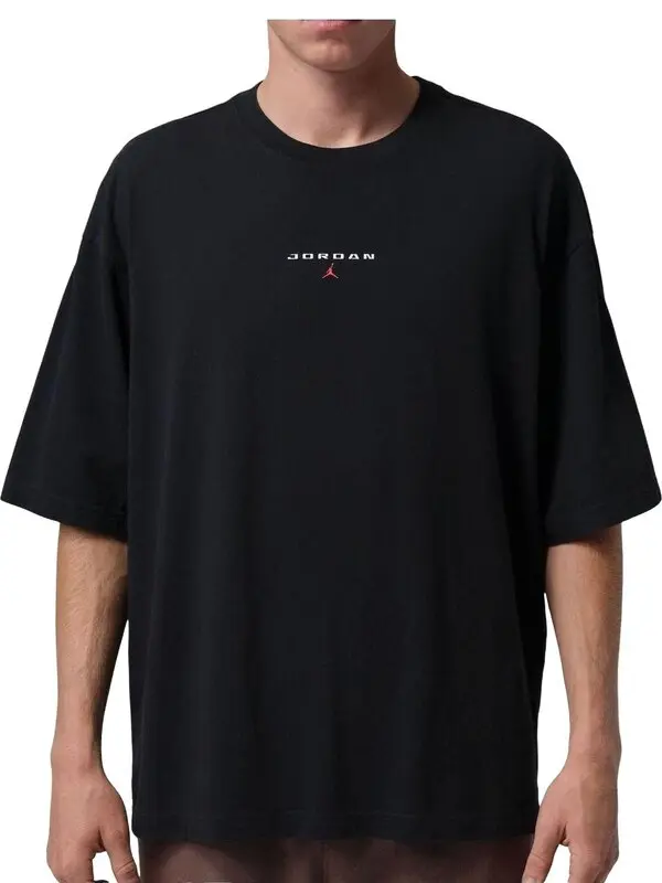 JORDAN Flight Essentials Oversized Patch T-shirt - Black
