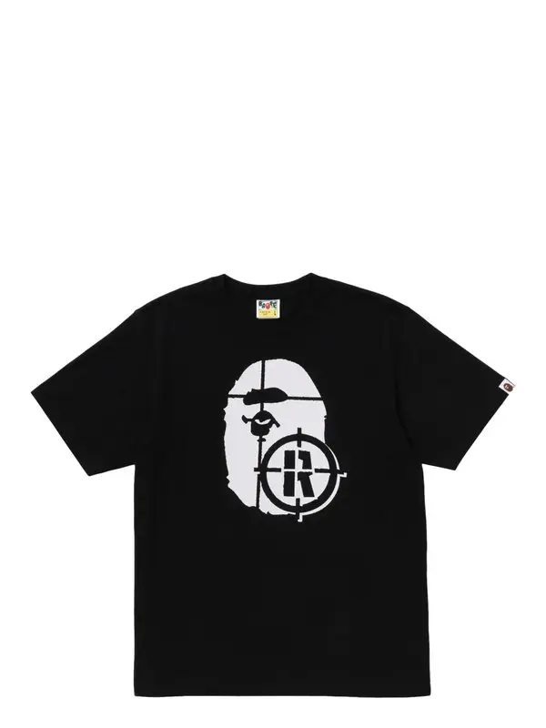 A BATHING APE Hunting Ape Head T-shirt - Black