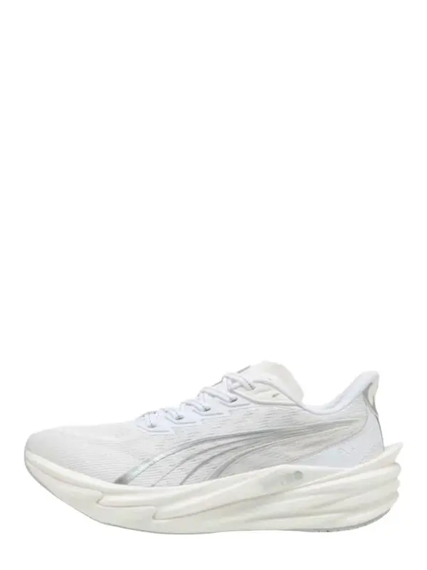 PUMA Deviate Nitro 4 Athletic Sneakers - White/feather Grey