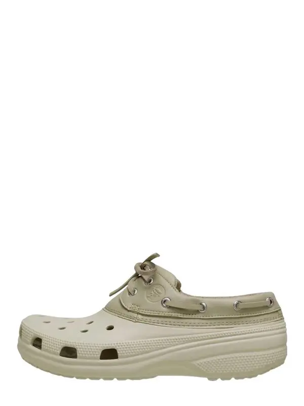 CROCS Classic Boat Shoe - Bone Moth