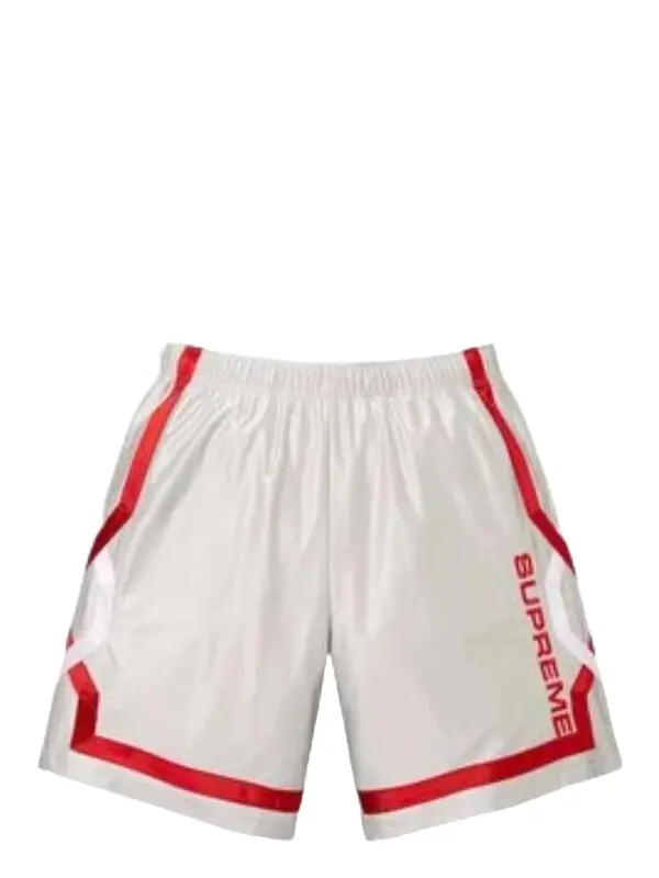 Supreme Chain Link Basketball Shorts - White