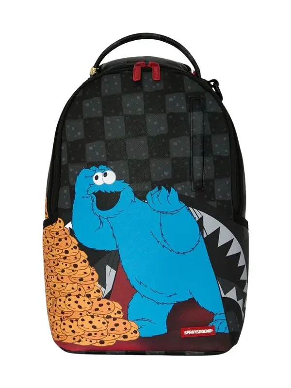 SPRAYGROUND X Sesame Street Cookie Monster Stack Em High Mini Dlx Backpack - Multi-color