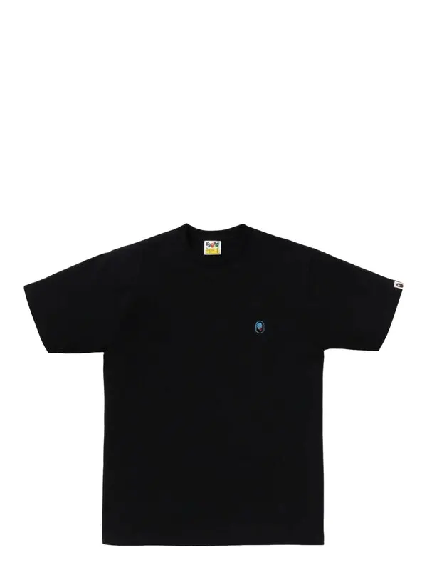 A BATHING APE Ape Ghost One Point T-shirt - Black