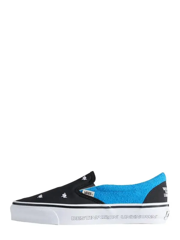 VANS X Liberaiders Classic Slip-on Sneakers - Black/bright Azure