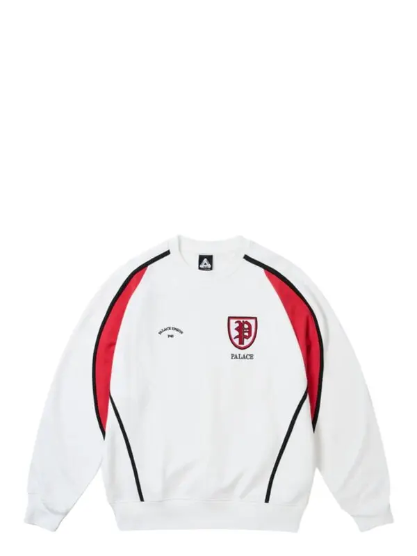 PALACE Scrum Crew Sweatshirt - White