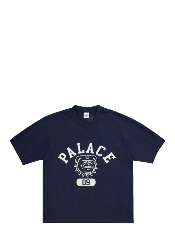 PALACE Bulldog Mesh Jersey - Navy