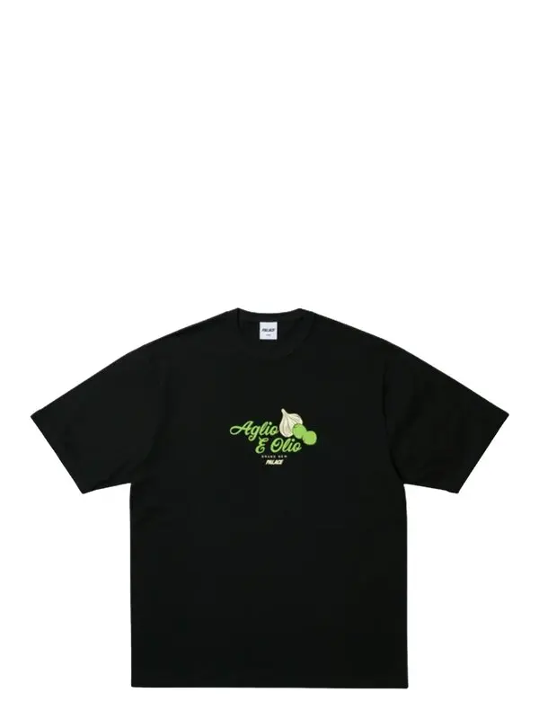 PALACE Aglio E Olio Ringer T-shirt - Black