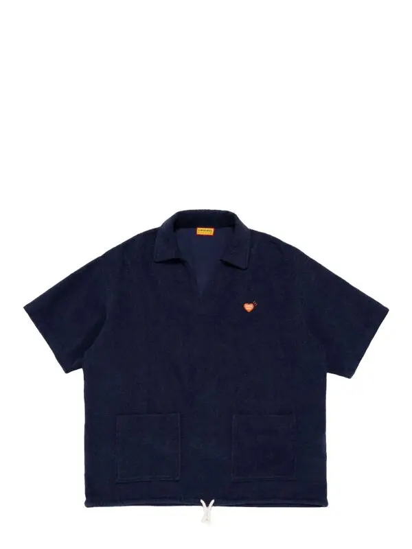 HUMAN MADE Pile Pullover Shirt - Navy
