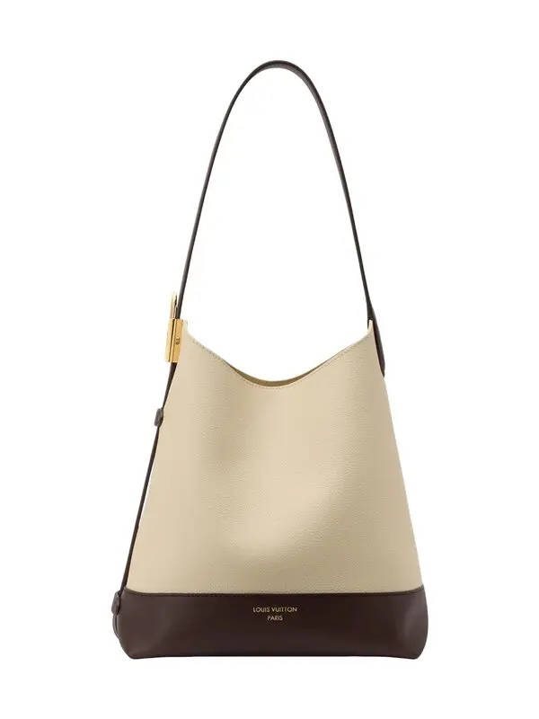 LOUIS VUITTON Hobo Pm Bag - Beige/brown