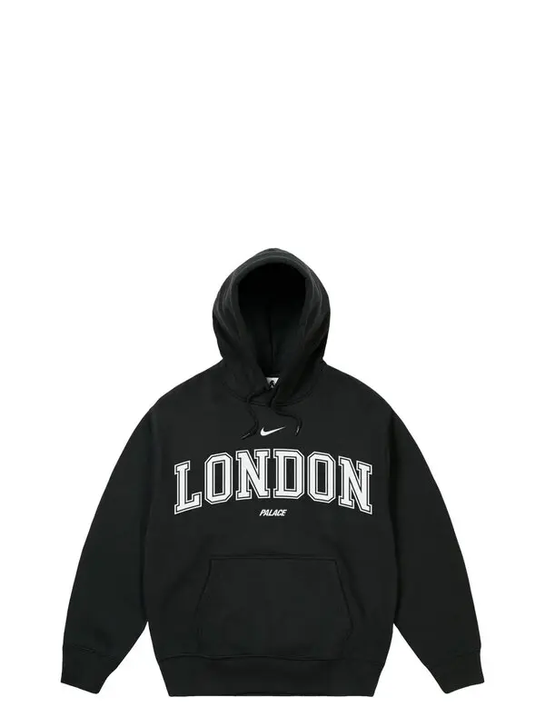 PALACE X Nike Shop Hoodie London - Black