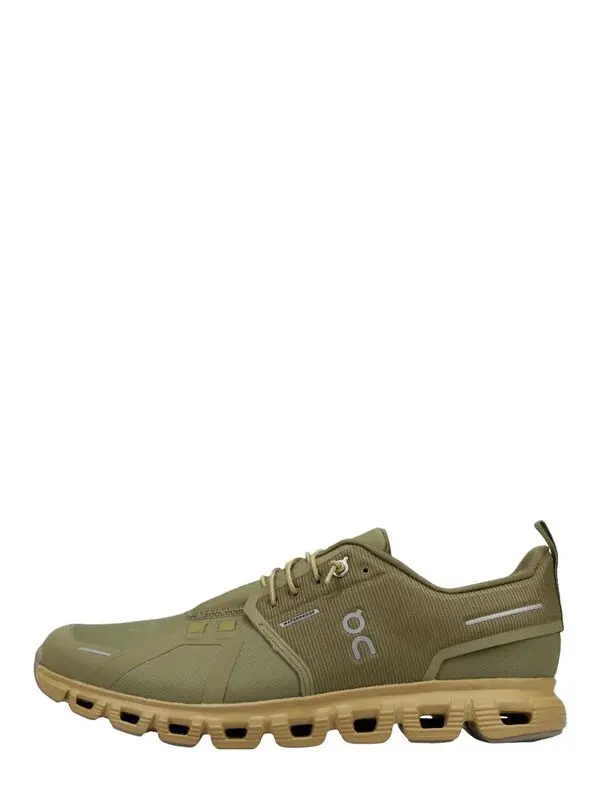 On Cloud 6 Waterproof Lace-up Sneakers - Olive/safari