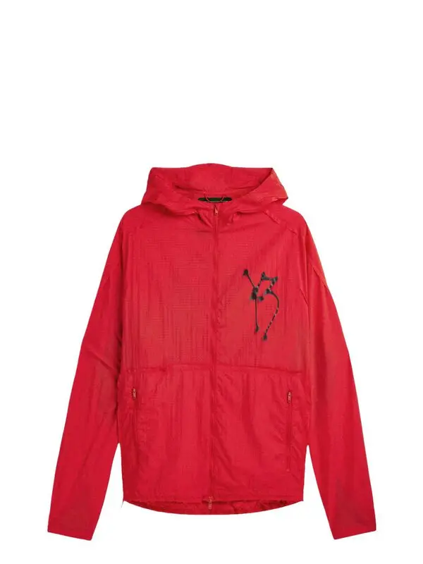 Adidas Y-3 Chito Graphic Running Jacket - Scarlet