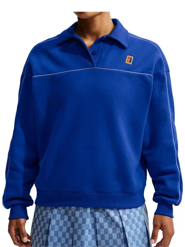Nike Court Collection Fleece Sweatshirt - Old Royal