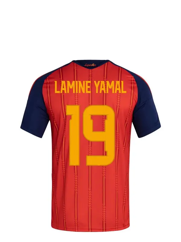 Adidas Lamine Yamal Spain National Team Football Jersey - Vivid Red