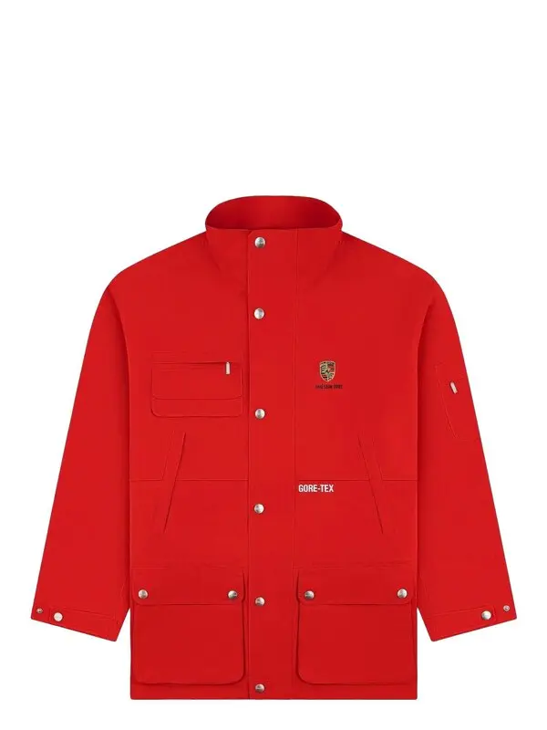 Aimé Leon Dore X Porsche Gore-tex Cabrio Jacket - Tango Red