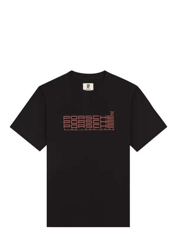 Aimé Leon Dore X Porsche Racing T-shirt - Jet Black