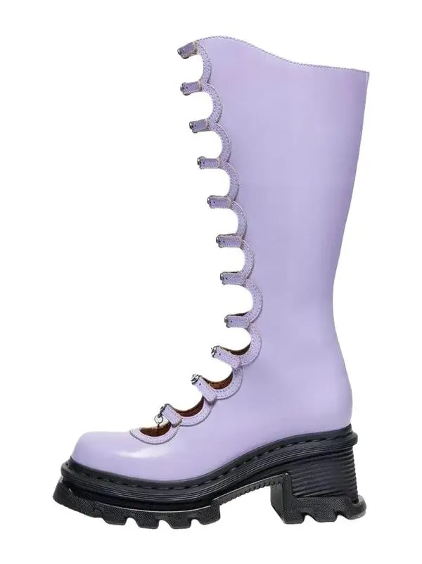 Dr. Martens X Marc Jacobs Knee-high Boots - Bright Lavender