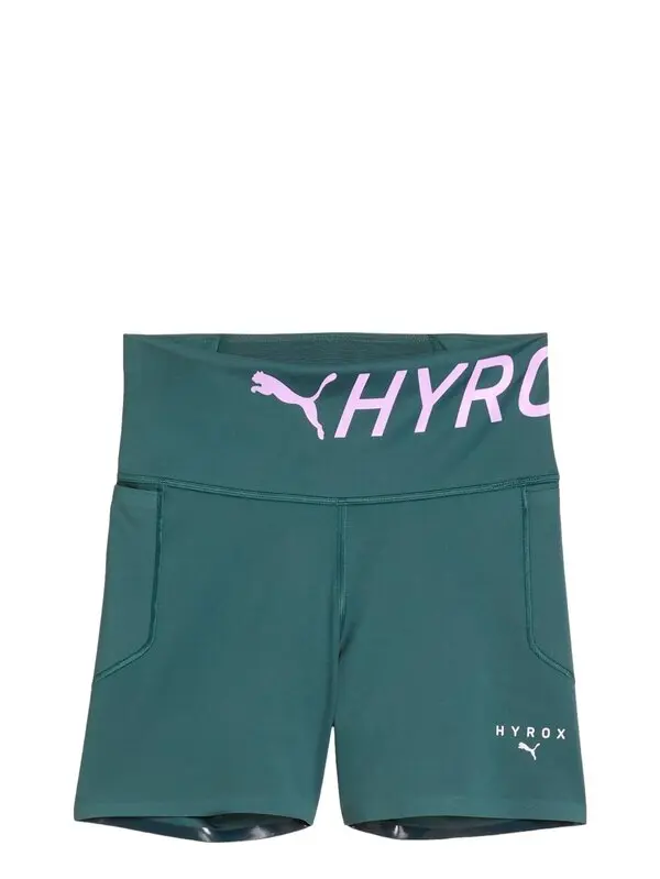 PUMA X Hyrox Pwrmode 4" Short Tights - Herb Garden