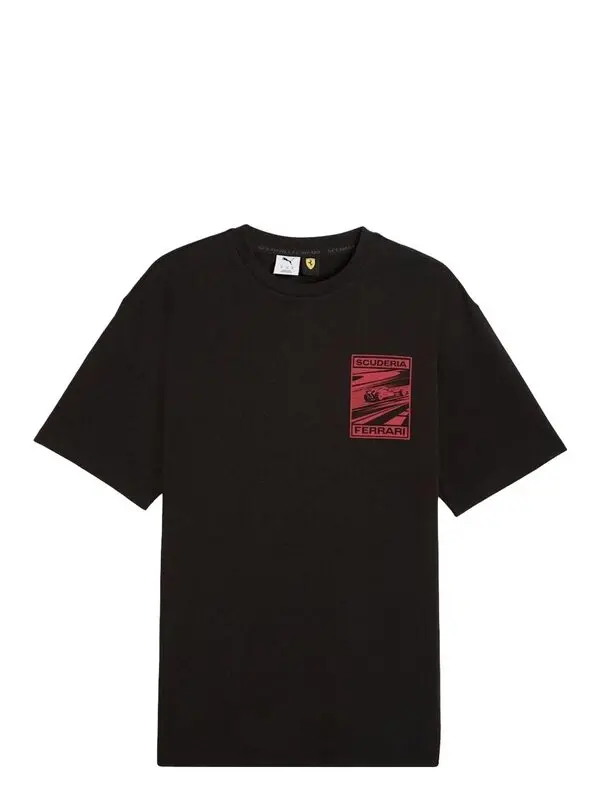 PUMA X Scuderia Ferrari Graphic T-shirt Black - Puma Black