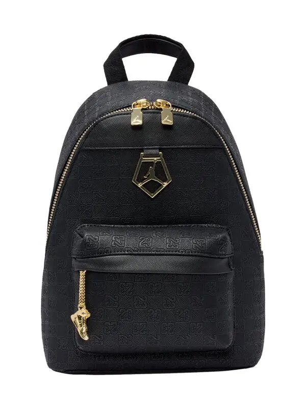 JORDAN Core Monogram Backpack - Black