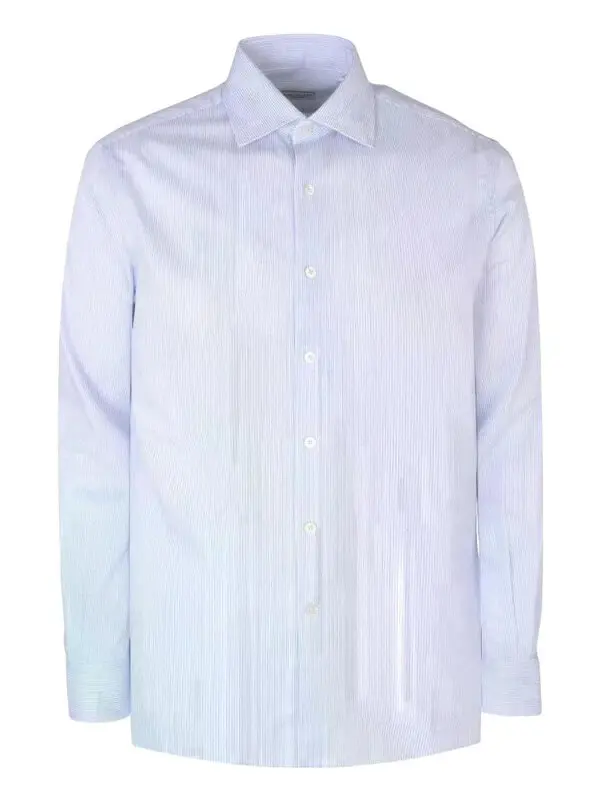 Pal Zileri Striped Cotton Shirt - White