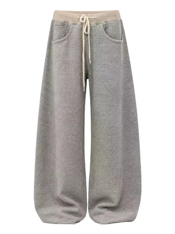 R13 Relaxed Darted Track Pants - Grey