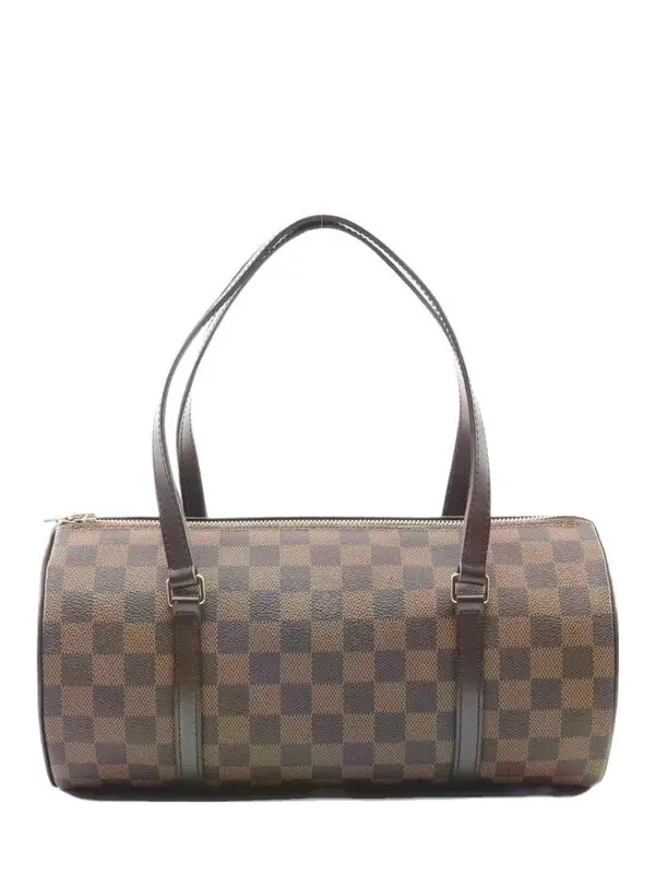 LOUIS VUITTON 2007 Papillon Damier Ebene Shoulder Bag - Brown