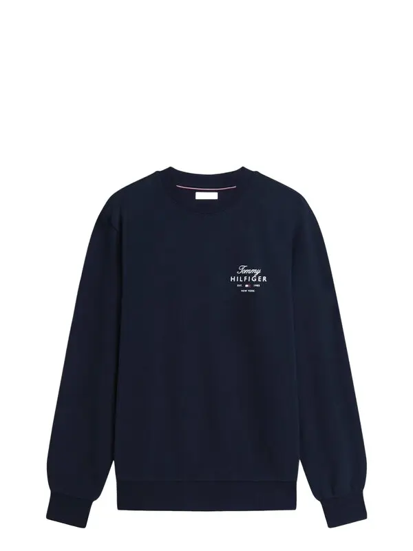 Tommy Hilfiger Script Stack Sweatshirt - Black
