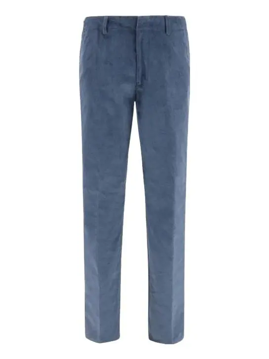 Etro Roma Corduroy Utility Pants - Blue