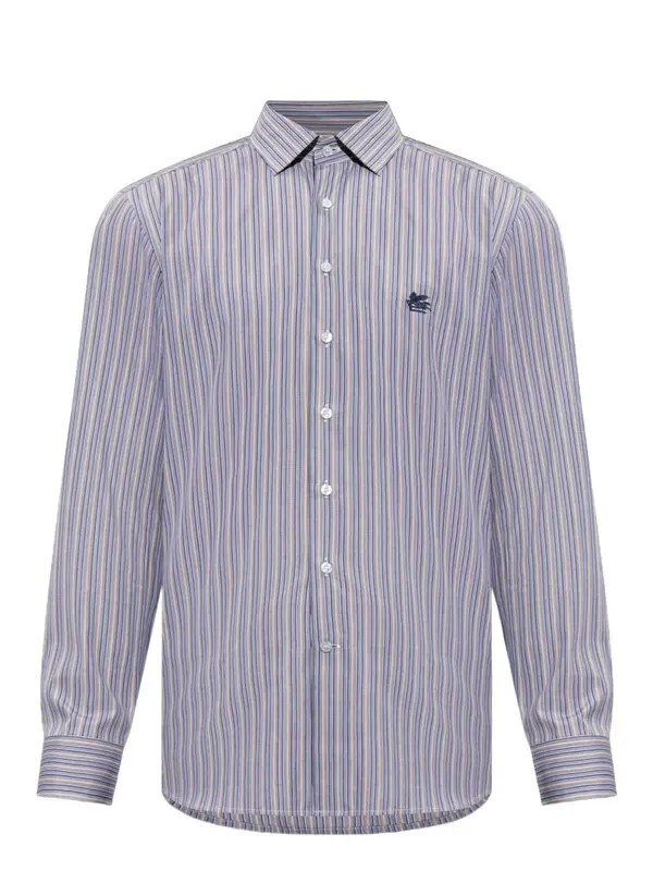 Etro Embroidered Striped Shirt - No