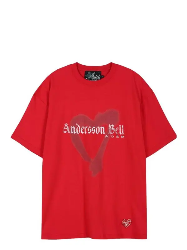 Andersson Bell Heart-shaped T-shirt - Red