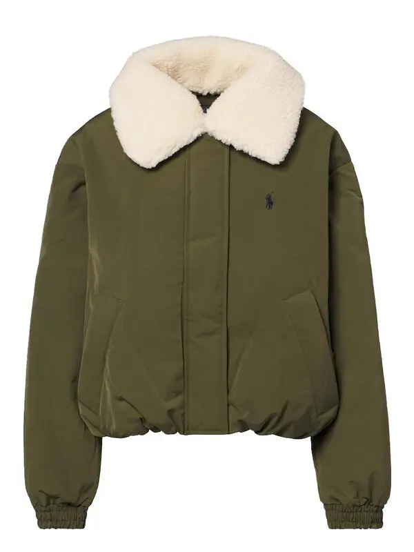 Polo Ralph Lauren Teddy-trimmed Jacket - Green