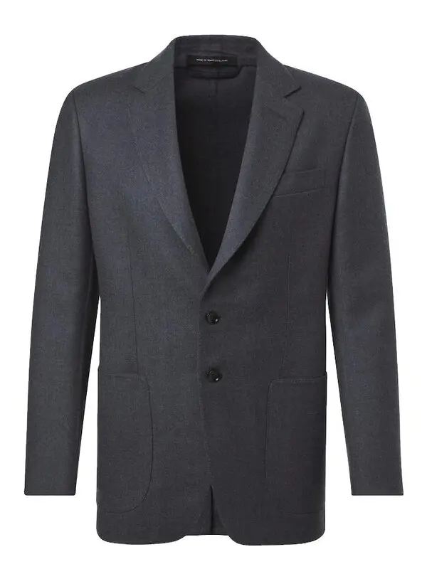 TOM FORD Wool-blend Cardigan - Grey