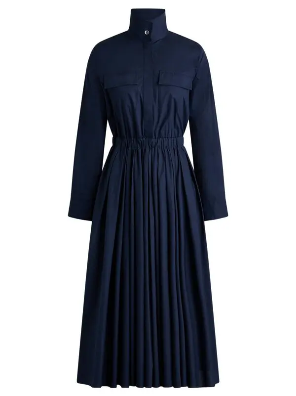 Scanlan Theodore Parachute Cotton Cargo Dress - Navy