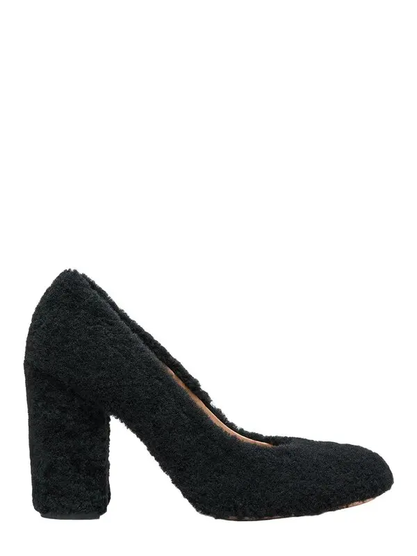 Scanlan Theodore Shearling Pump - Black