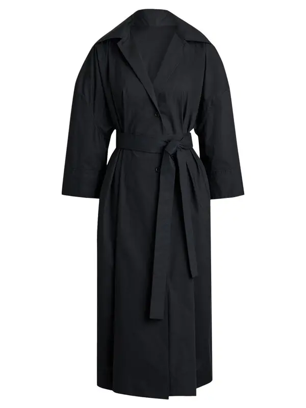 Scanlan Theodore Parachute Reversible Shirt Dress - Black