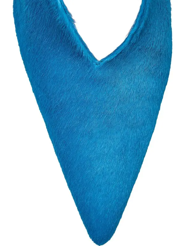 Scanlan Theodore Pointed Toe Cone Heel Pumps - French.blue