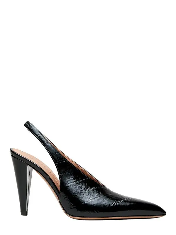 Scanlan Theodore Pointed Slingback 10 - Black