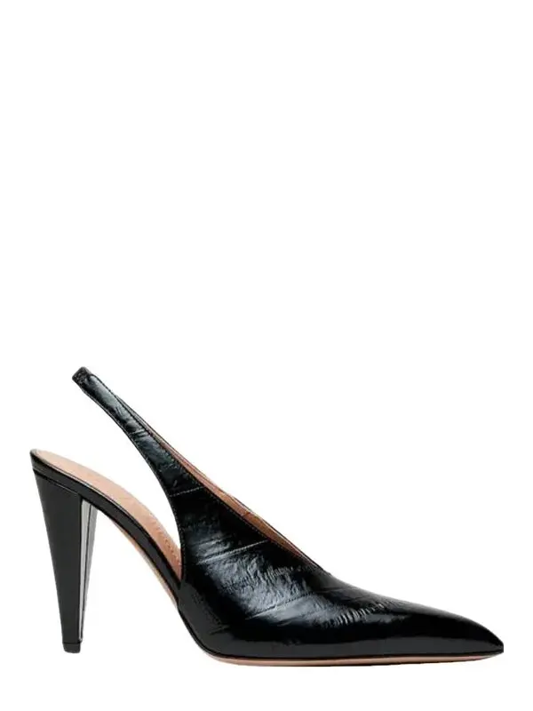 Scanlan Theodore Pointed Slingback 10 - Black