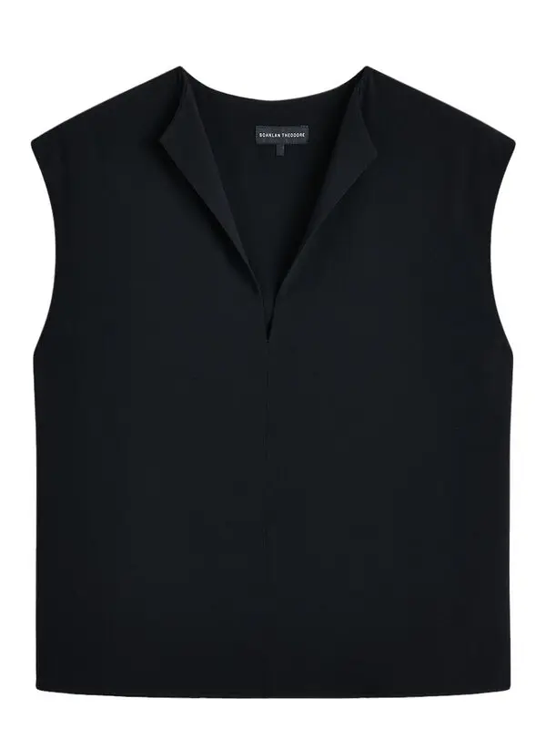 Scanlan Theodore Soft V Neck Tank - Black