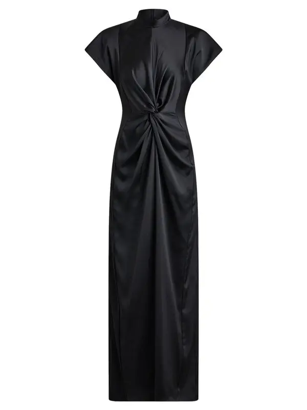 Scanlan Theodore Davaris Turban Gown - Black
