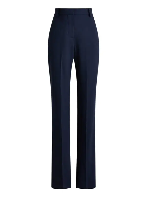 Scanlan Theodore Tailored Slim Leg Trousers - Navy