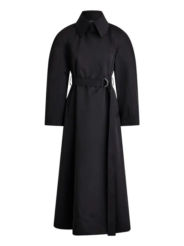 Scanlan Theodore Tech Trench Coat - Black