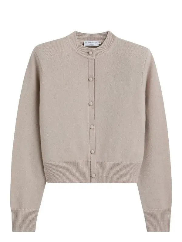 Scanlan Theodore Cashmere Shoulder Pad Cardigan - Tuile