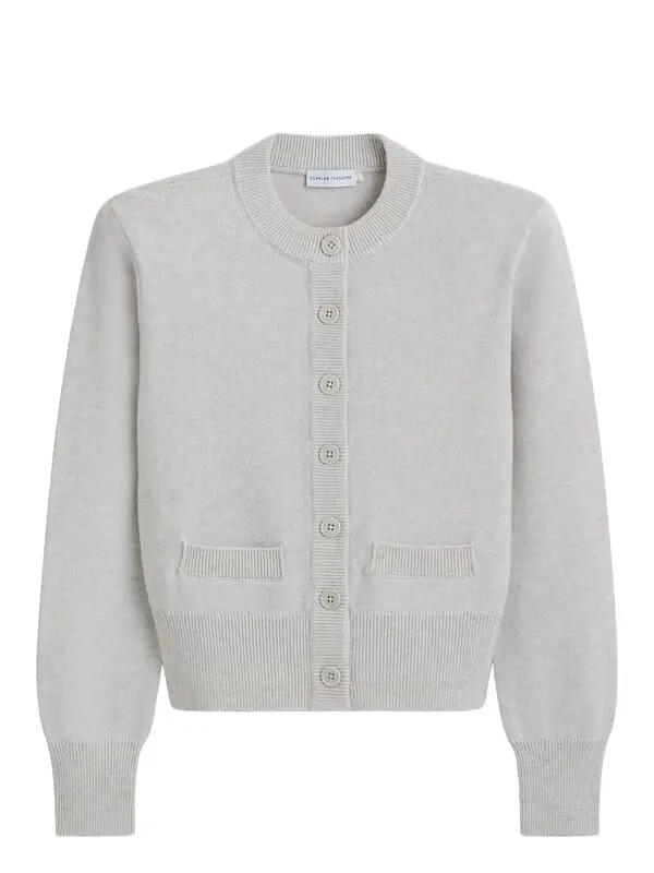 Scanlan Theodore Cashmere Wool Cardigan - Chiffon