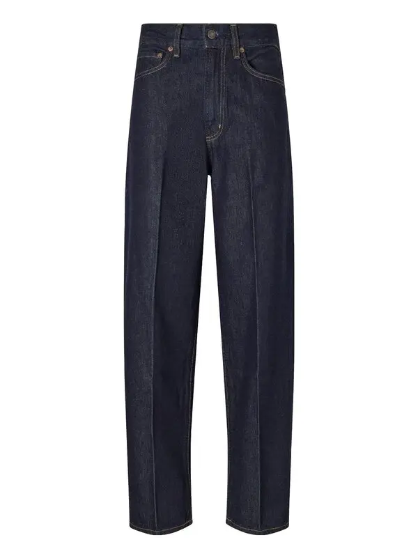 AGOLDE 80s High-waist Tapered Jeans - Blue