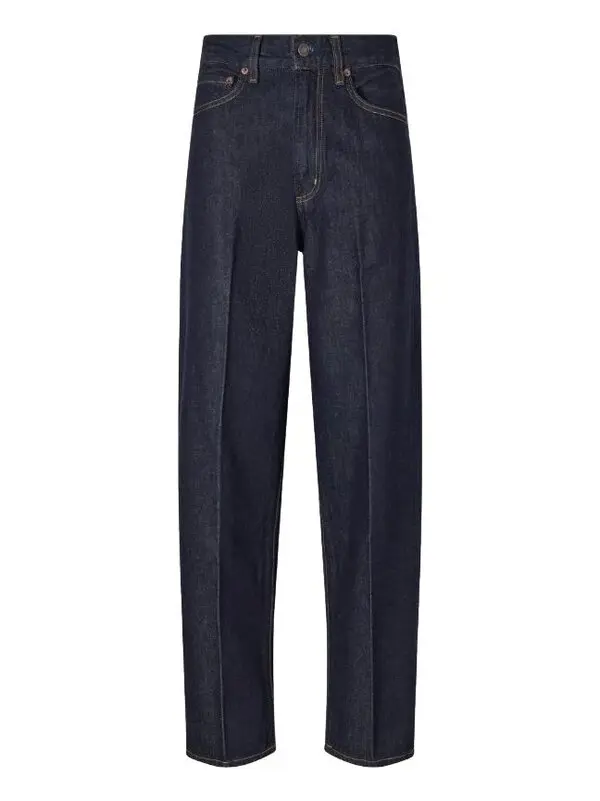 AGOLDE 80s High-waist Tapered Jeans - Blue