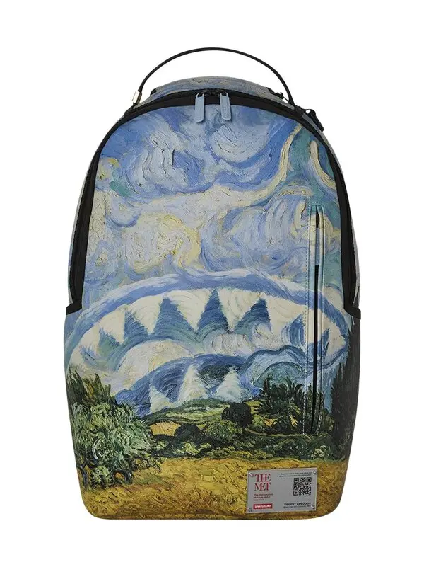 SPRAYGROUND The Met Van Gogh Wheat Field With Cypresses Backpack - Multicolor