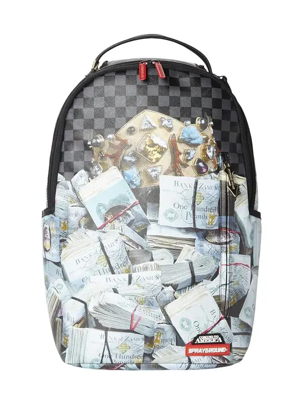 SPRAYGROUND Bank Stacks Of Zamunda Backpack - Multicolor
