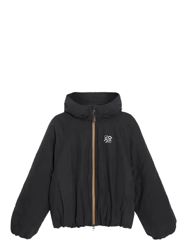 On X Loewe Puffer Jacket - Black